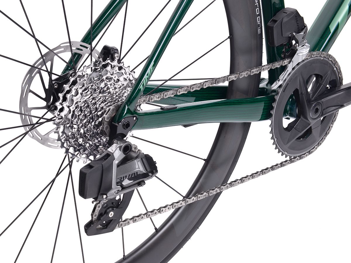 TIME ADHX - Gloss Forest - SRAM RIVAL ETAP AXS 2x12