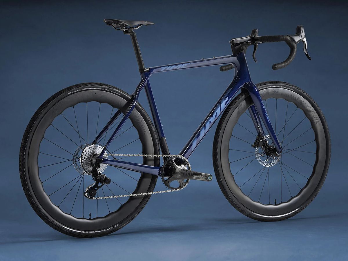 TIME ADHX - Gloss Cobalt - SRAM RIVAL ETAP AXS 2x12